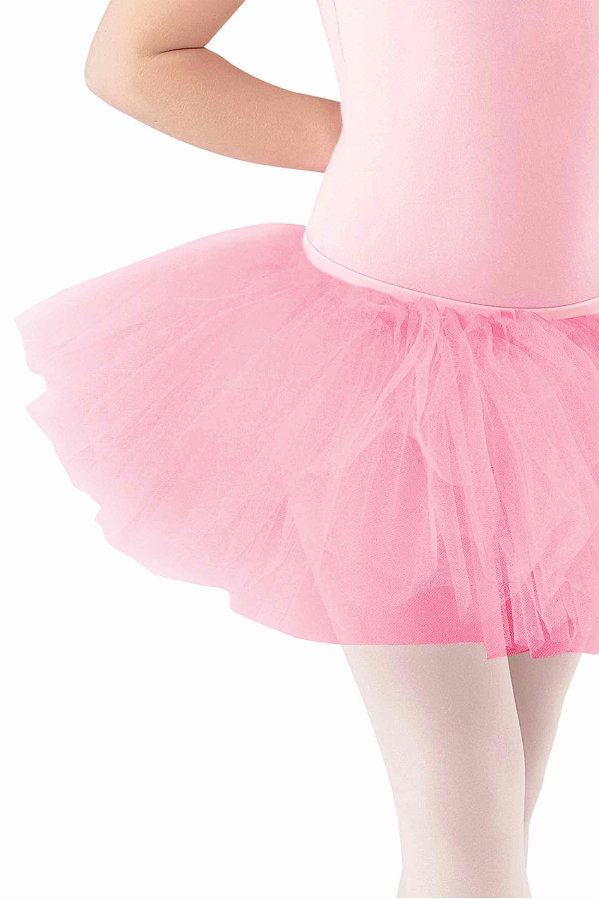 Fete :: Gimnastica-dans-tenis :: Fuste-Tutu :: Tutu tull mini Roz 2503