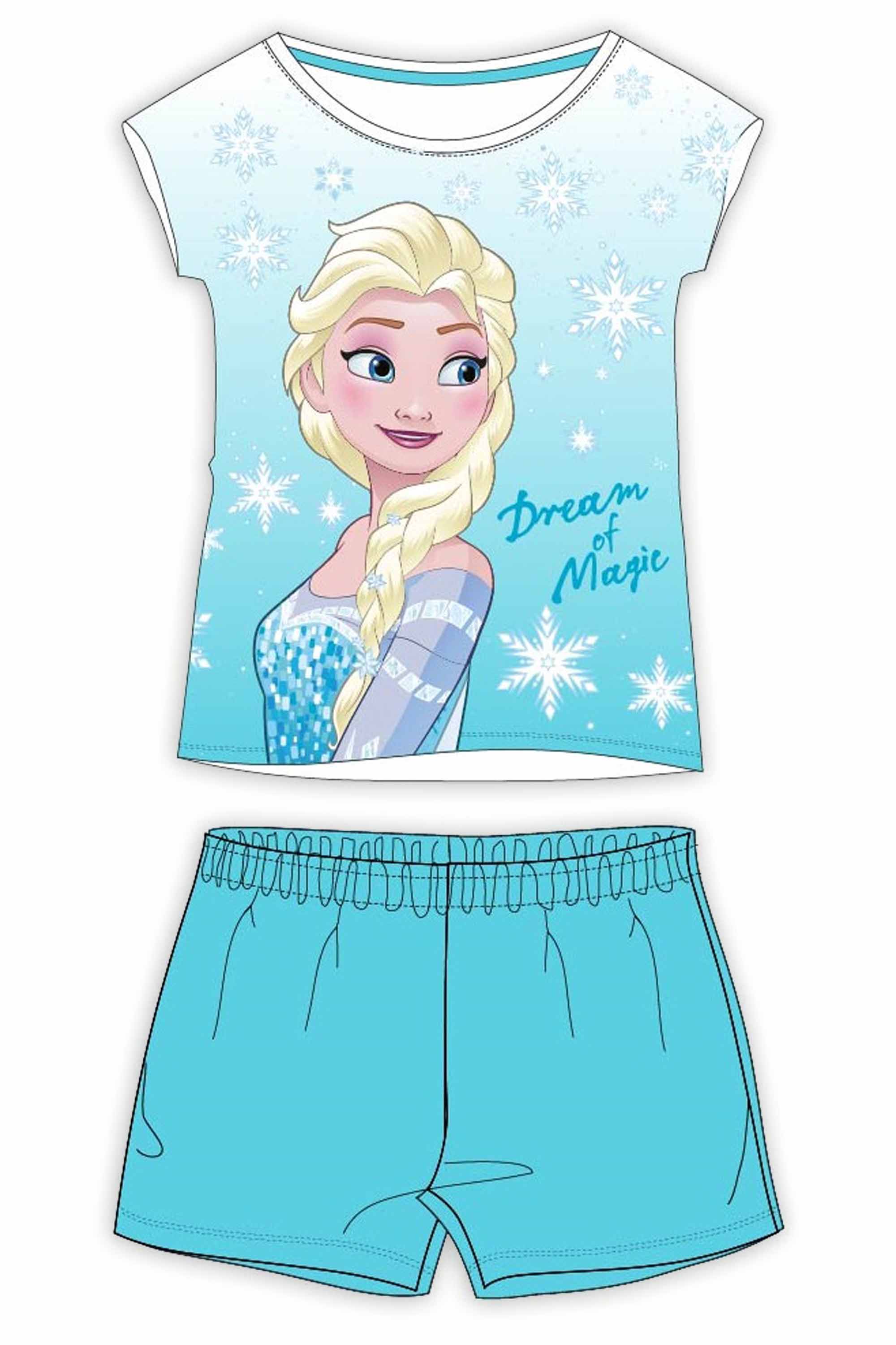 Fete :: Pijamale :: Pijamale pantaloni scurti :: Frozen® Pijama de vara ...