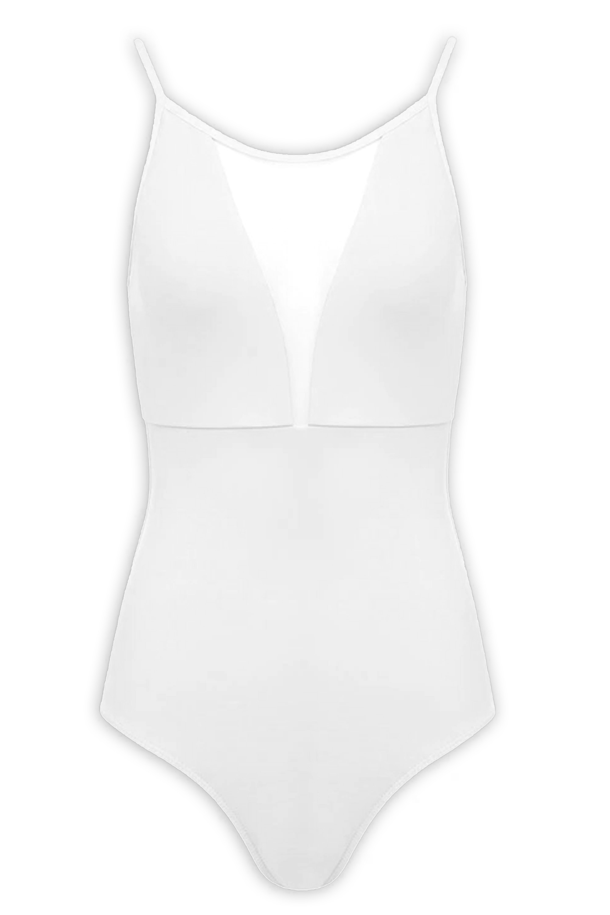 Fete :: Gimnastica-dans-tenis :: Costume-Body :: Body Camisole alb 1122