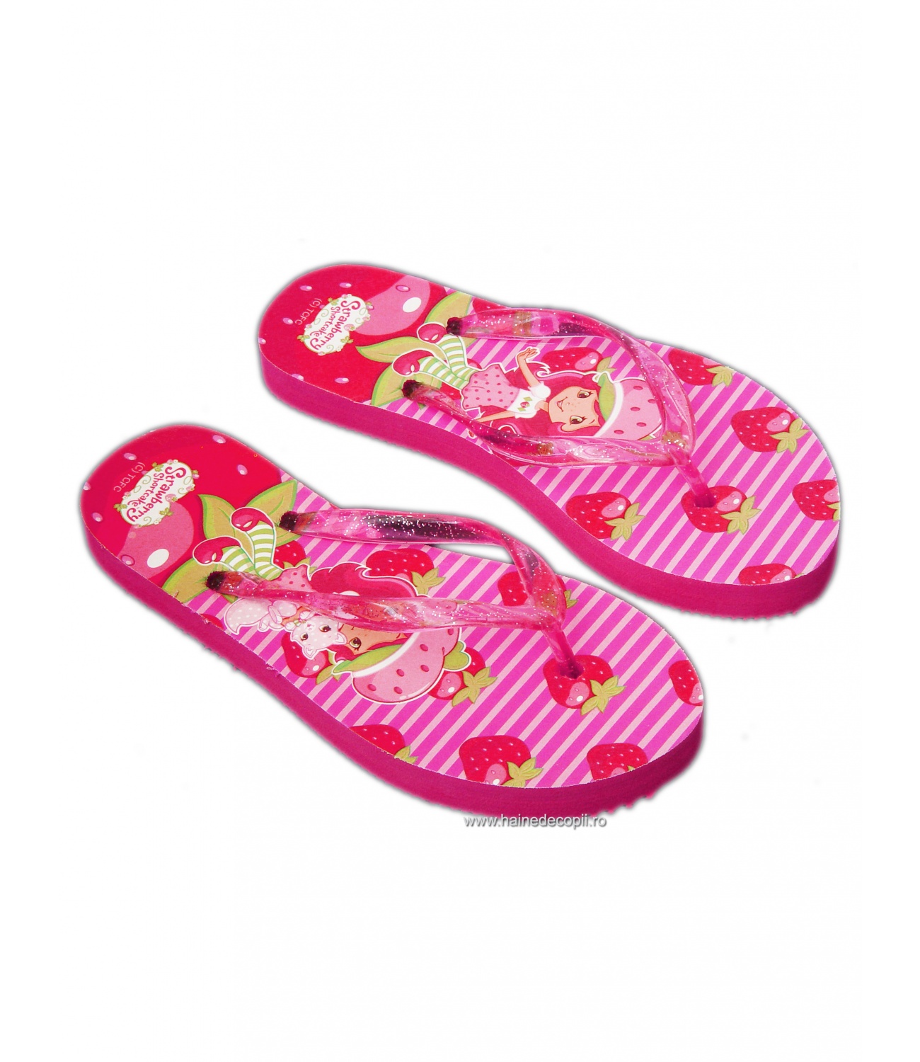 Fete :: Incaltaminte textil/sintetic :: Slapi-saboti :: Strawberry ...